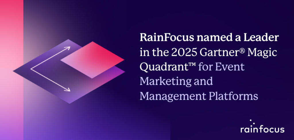 RainFocus Named a Leader in the 2025 Gartner® Magic Quadrant™ for Event Marketing and Management ...
